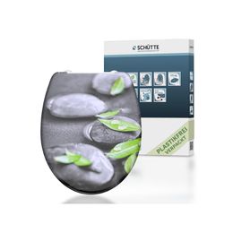 Franz Joseph Schütte Duroplast WC-Sitz STONE, mit Absenkautomatik und Schnellverschluss | Gr.: onesize