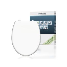 Franz Joseph Schütte Duroplast WC-Sitz WHITE, mit Absenkautomatik und Schnellverschluss | Gr.: onesize