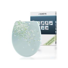 Franz Joseph Schütte Duroplast WC-Sitz FLOWER IN THE WIND, mit Absenkautomatik und Schnellverschluss | Gr.: onesize