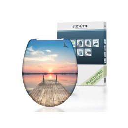 Franz Joseph Schütte Duroplast WC-Sitz SUNSET SKY, mit Absenkautomatik und Schnellverschluss | Gr.: onesize