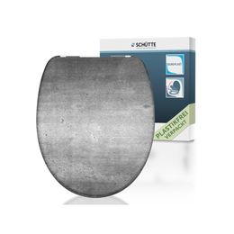 Franz Joseph Schütte Duroplast WC-Sitz INDUSTRIAL GREY, mit Absenkautomatik | Gr.: onesize