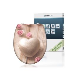 Franz Joseph Schütte Duroplast WC-Sitz ROMANTIC, mit Absenkautomatik und Schnellverschluss | Gr.: onesize