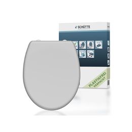 Franz Joseph Schütte Duroplast WC-Sitz GREY, mit Absenkautomatik und Schnellverschluss | Gr.: onesize