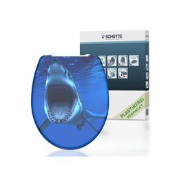 Franz Joseph Schütte Duroplast WC-Sitz SHARK, mit Absenkautomatik und Schnellverschluss | Gr.: onesize