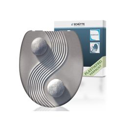 Franz Joseph Schütte Duroplast WC-Sitz YING&YANG, mit Absenkautomatik | Gr.: onesize