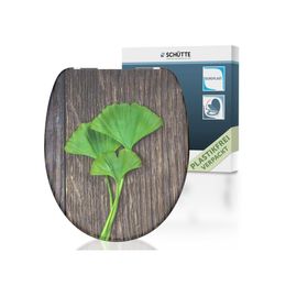 Franz Joseph Schütte Duroplast WC-Sitz GINGKO&WOOD, mit Absenkautomatik | Gr.: onesize