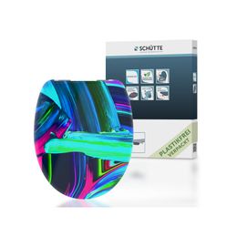 Franz Joseph Schütte Duroplast WC-Sitz NEON PAINT, mit Absenkautomatik | Gr.: onesize