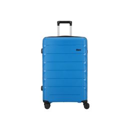 d&n D&N Travel Line 4100 4 Rollen Trolley L 74 cm in blue | Gr.: onesize