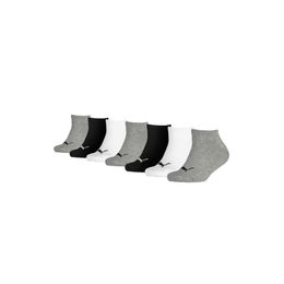 Puma Socken KIDS INVISIBLE 7P ECOM in 002 - White/Grey/Black | Gr.: 35-38
