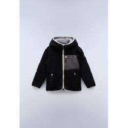 Napapijri Fleecejacke/Fleecepullover "K Yupik Fzh 3" in Schwarz | Gr.: 110/116