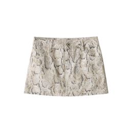Bershka Rock Damen Gr&ouml;&szlig;e 34 beige / dunkelbeige