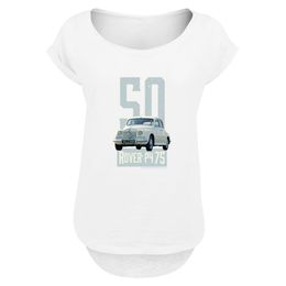 F4NT4STIC Long Cut T-Shirt British Motor Heritage Rover P4 75 1950 Car in wei&szlig; | Gr.: S