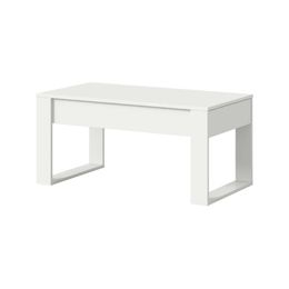 Höffner Couchtisch ¦ weiß ¦ Maße (cm): B: 110 H: 53 » Höffner