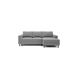Selsey Ecksofa mit Schlaffunktion Nalika blau Maße (cm): B: 230 H: 77 » Höffner