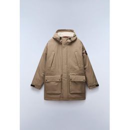 Napapijri Funktionsjacke "A-Diries" in Grau | Gr.: XL