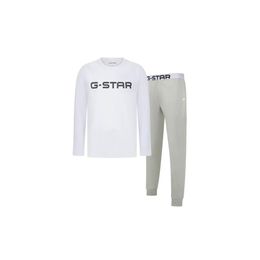 G-Star Raw G-Star Pyjama in Wei&szlig;/Grau | Gr.: XL
