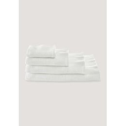 hessnatur Waffelpiqué-Handtuch in naturweiss | Gr.: 30 x 50 cm