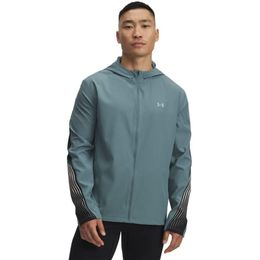 Under Armour Softshelljacke "Velociti Storm Hooded Jacket" in Blau | Gr.: XXL