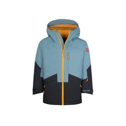 Trollkids Ski-/ Snowboardjacke Kongsberg in steel blue | Gr.: 110