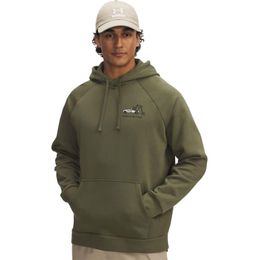 Under Armour Hoodie "Rival Fleece Hbr Logo Hd" in Gr&uuml;n | Gr.: S