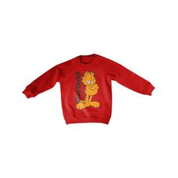 GARFIELD Kinder Sweatshirt in Rot | Gr.: 9-10 Jahre