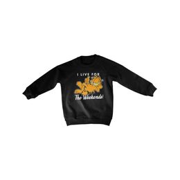 GARFIELD Kinder Sweatshirt in Schwarz | Gr.: 9-10 Jahre
