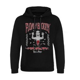 Rick and Morty Hoodie in Schwarz | Gr.: S