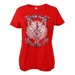 Yellowstone Shirt in Rot | Gr.: XL
