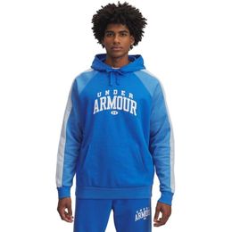 Under Armour Hoodie "Rival Cb Hood Fleece" in Blau | Gr.: M