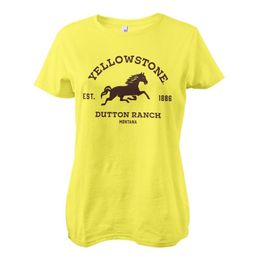 Yellowstone Shirt in Gelb | Gr.: XL