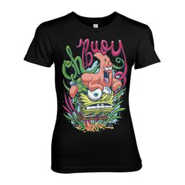 Spongebob Shirt in Schwarz | Gr.: XXL