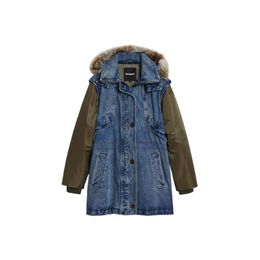 Desigual Between-Seasons Parka female Blue size S