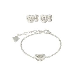 Guess Schmuckset 'L.O.V.E.' Damen Größe L silber