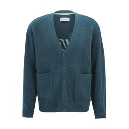 Blend Knit Cardigan male Blue size XL