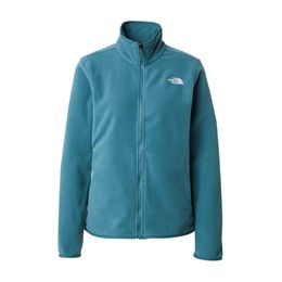 The North Face Funktionsfleecejacke 'Glacier' Damen Gr&ouml;&szlig;e L royalblau / wei&szlig;