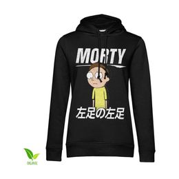 Rick and Morty Hoodie in Schwarz | Gr.: M