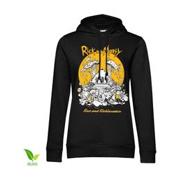 Rick and Morty Hoodie in Schwarz | Gr.: XL