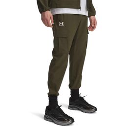 Under Armour Cargohose "Vibe Woven Cargo Pants" in Grün | Gr.: XXL