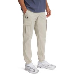 Under Armour Cargohose "Vibe Woven Cargo Pants" in Braun | Gr.: L