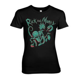 Rick and Morty Shirt in Schwarz | Gr.: XL