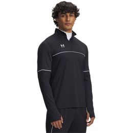 Under Armour Longsleeve "Challenger Training Qz" in Schwarz | Gr.: S