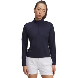 Under Armour Longsleeve "Drive 1/4 Zip" in Blau | Gr.: XL