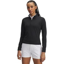 Under Armour Longsleeve "Drive 1/4 Zip" in Schwarz | Gr.: L
