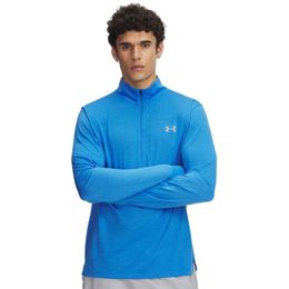 Under Armour Longsleeve "Launch 1/4 Zip" in Blau | Gr.: S