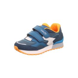 Superfit Sneaker 'DASH' Jungen Größe 27 blau / dunkelblau / orange
