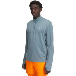 Under Armour Longsleeve "Launch 1/4 Zip" in Blau | Gr.: S