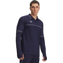 Under Armour Longsleeve "Challenger Training Qz" in Blau | Gr.: M