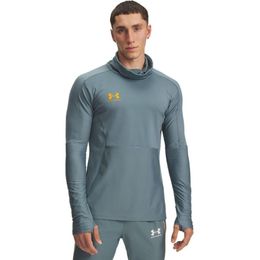 Under Armour Longsleeve "Challenger Pro Wintr Longsleeve" in Blau | Gr.: L