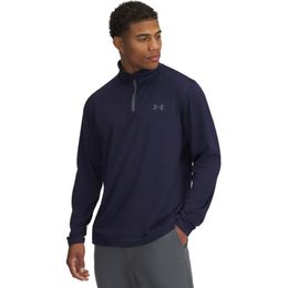 Under Armour Longsleeve "Matchplay 1/4 Zip" in Blau | Gr.: XL
