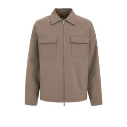 WE Fashion Between-Season Jacket male Grey size XXL